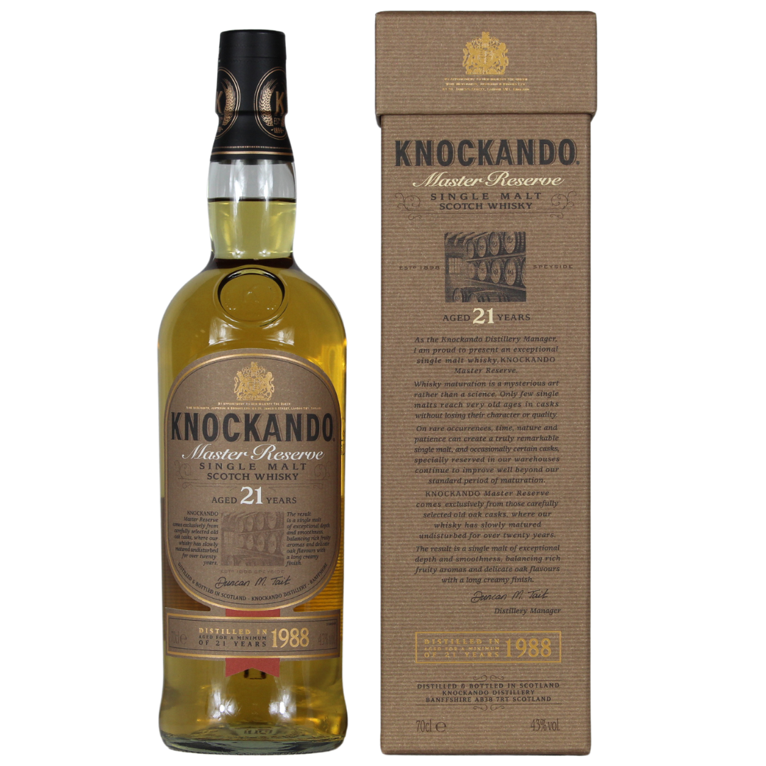 Knockando 21 Year Old Master Reserve Distilled 1988 |Deliawhisky.de – deliawhisky.de