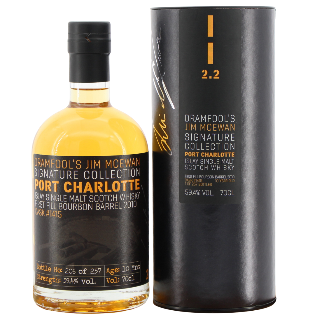 Jim McEwan Signature Collection Port Charlotte 2010 1st Fill Bourbon ...