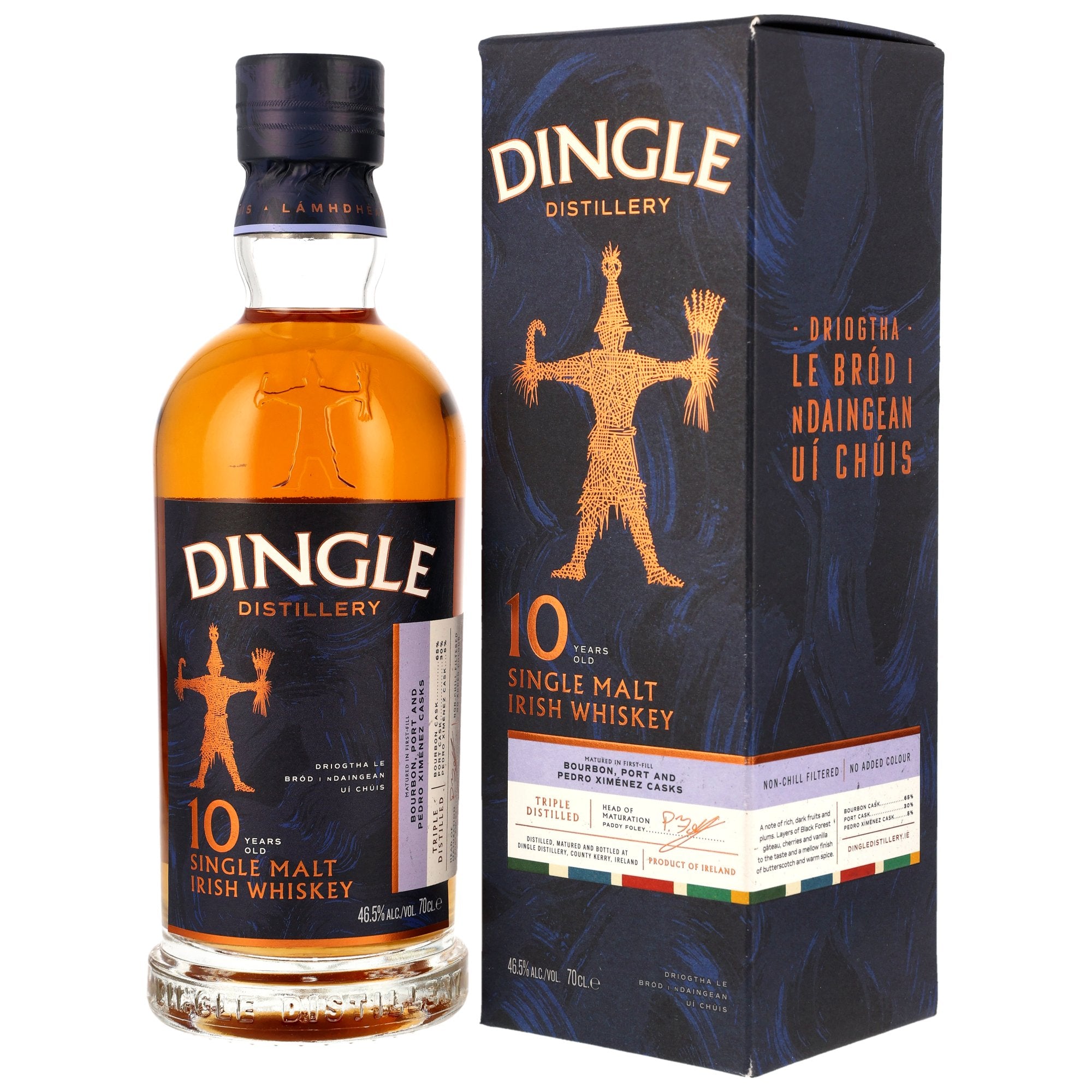 Dingle 10 Jahre Bourbon, Port & PX Sherry Cask 46,5% |Deliawhisky.de ...