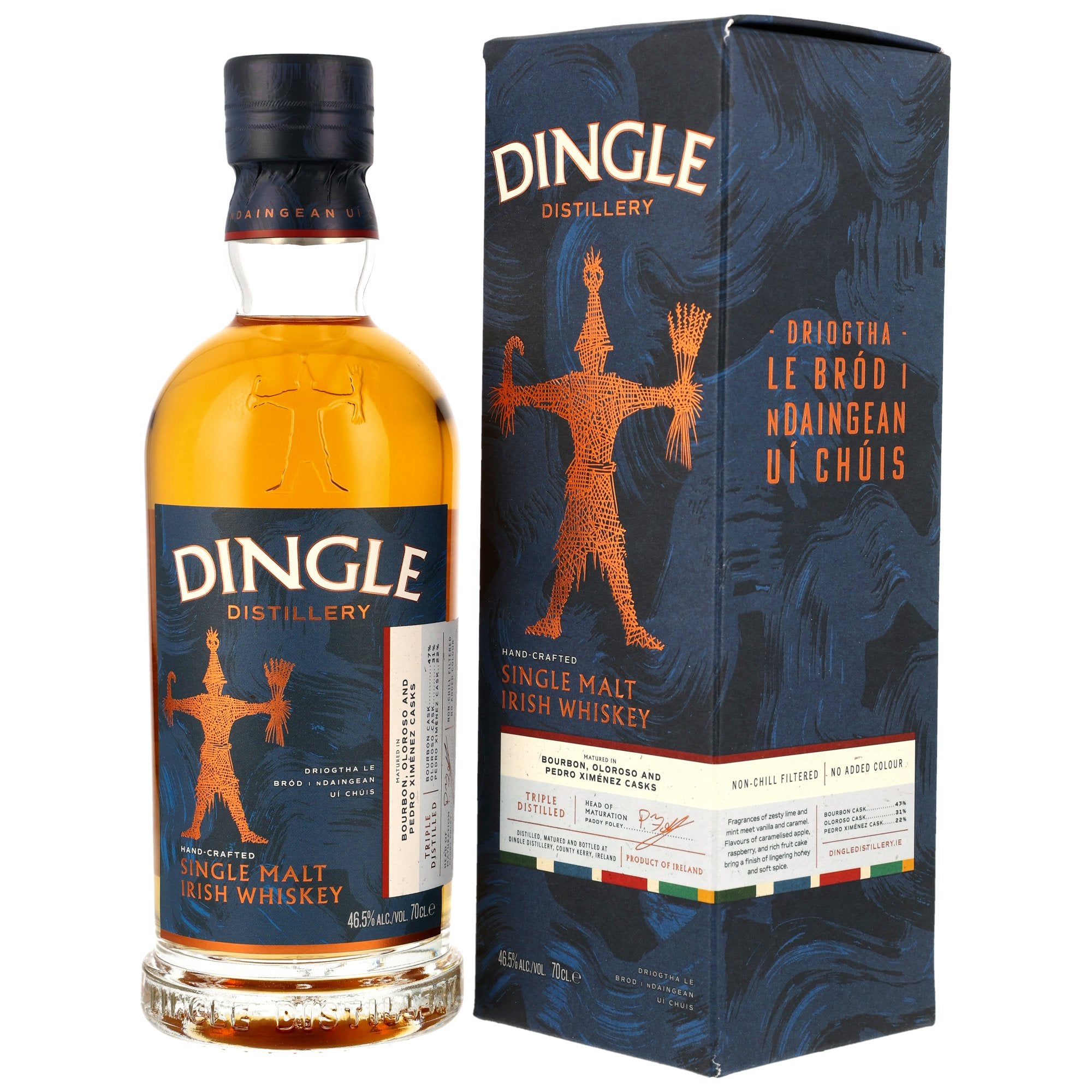 Dingle Bourbon, Port & PX Sherry Cask 46.5% |Deliawhisky.de ...