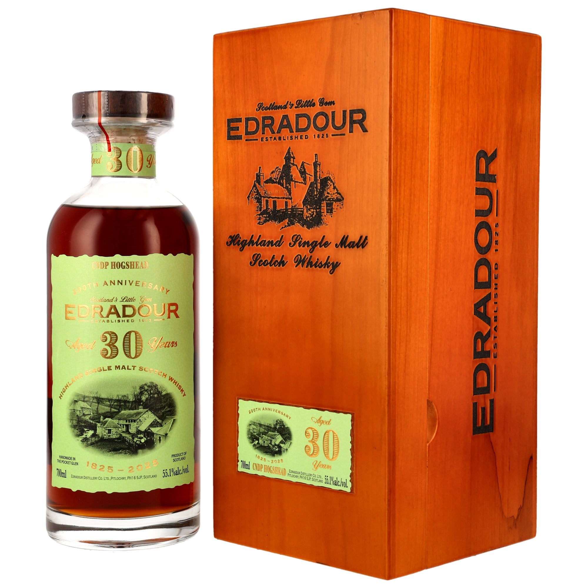 Edradour 30 years 1995/2025 Chateauneuf Du Pape Cask #2110 200th ...