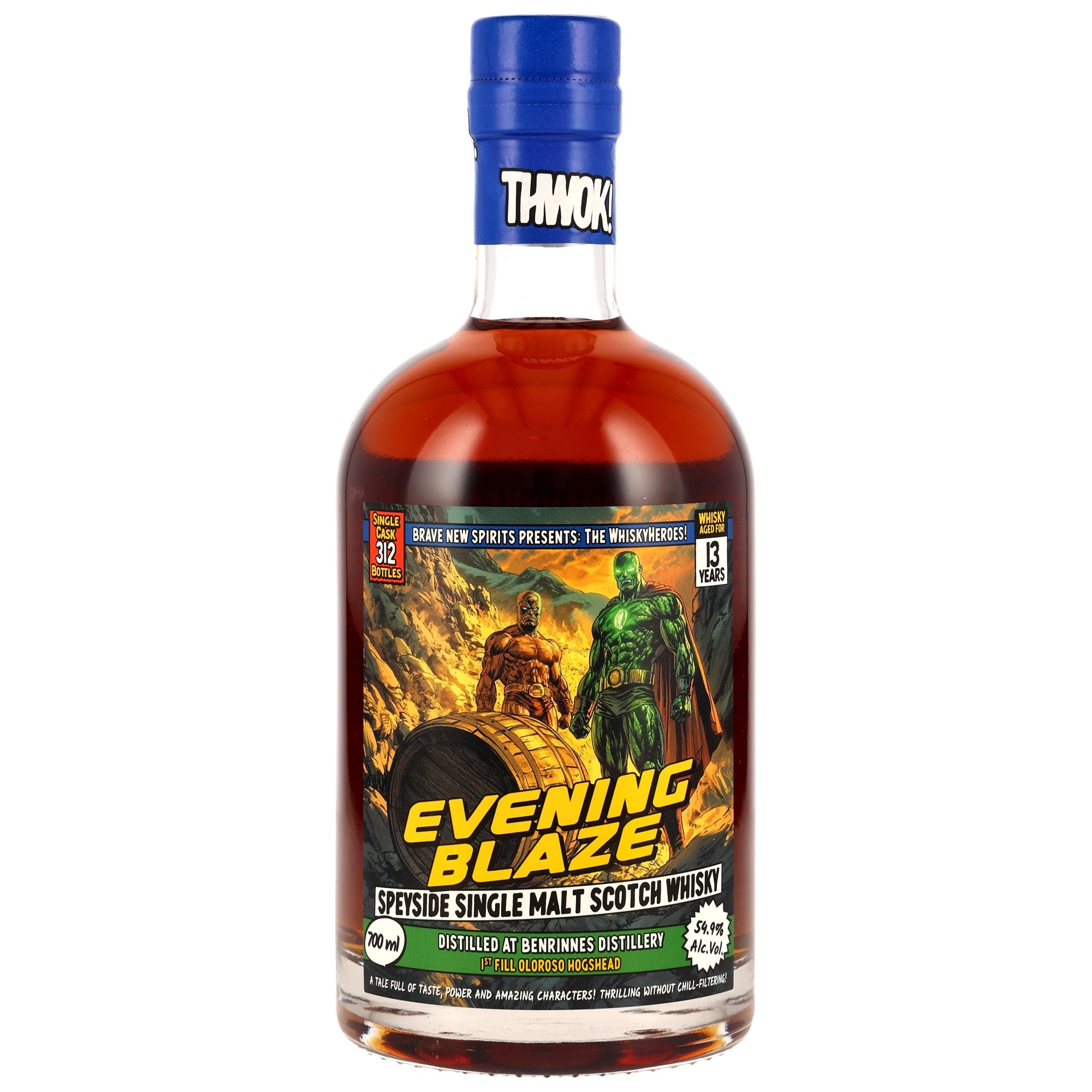 Benrinnes 13 Years Whiskey Heroes Evening Blaze - Brave New Spirits 54. ...