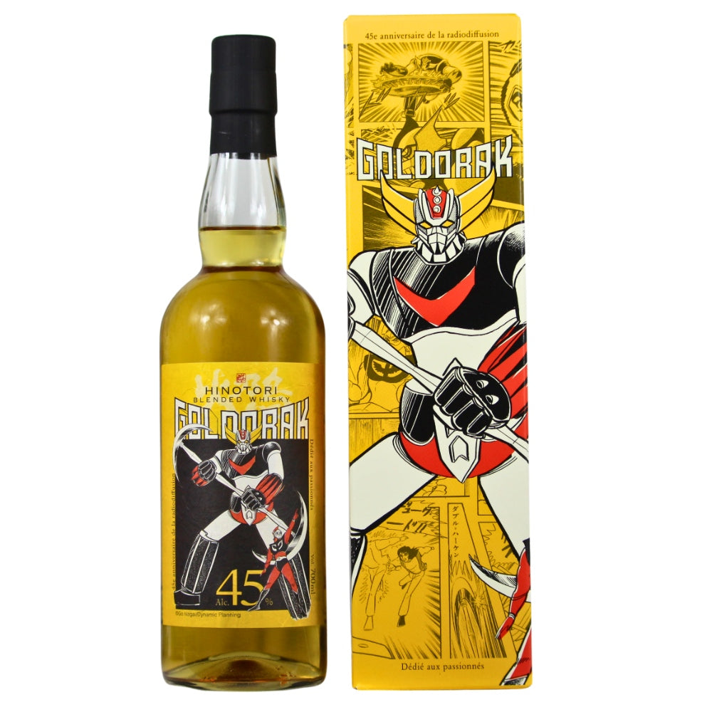 Hinotori Blended Japanese Whiskey Goldorak Yellow Edition – deliawhisky.de