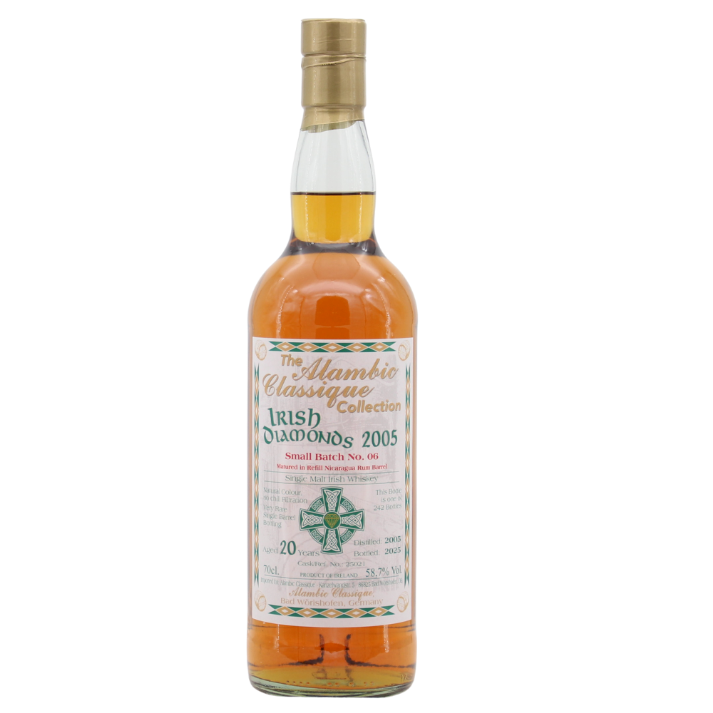 Irish Diamonds 20 Years Batch 6 2005/2025 Rum Single Cask #25021 ...