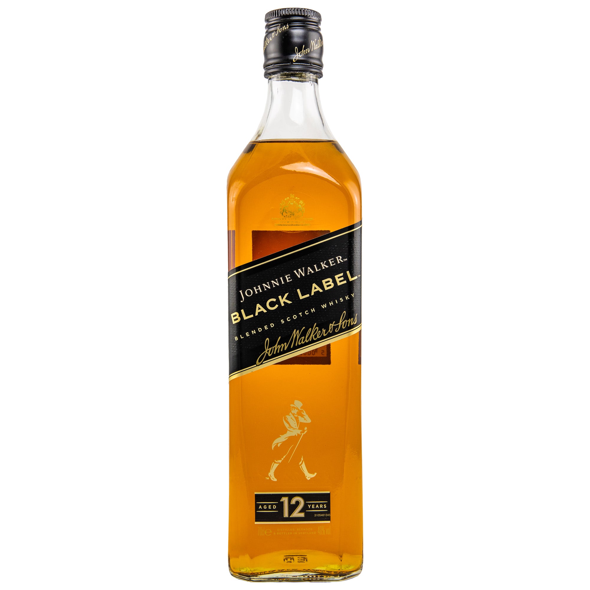 Johnnie Walker Black Label 12 Year Old 40% 0.7l | Deliawhisky.de ...