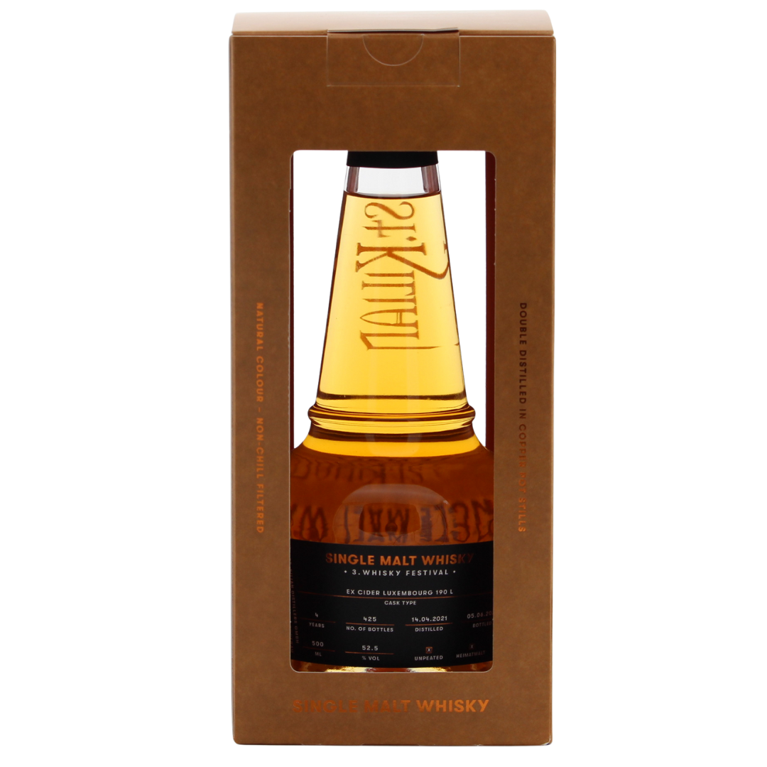 St.Kilian 3rd Whiskey Festival Ex-Cider Luxembourg Unpeated Distillers ...