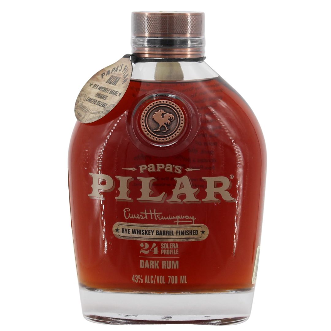 Papa's Pilar Rye Whiskey Barrel Finish Rum 43% 0.7l | Deliawhisky.de ...